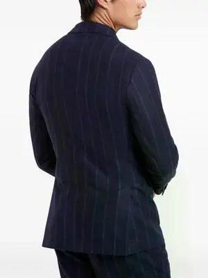 Brunello Cucinelli Striped Wool Blazer