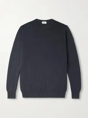 GHIAIA Cotton Sweater - Blue
