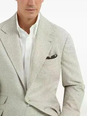 Brunello Cucinelli Check Blazer