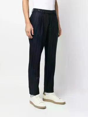 Brunello Cucinelli Pinstripe Straight-leg Trousers