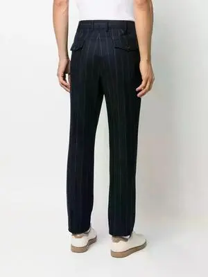 Brunello Cucinelli Pinstripe Straight-leg Trousers