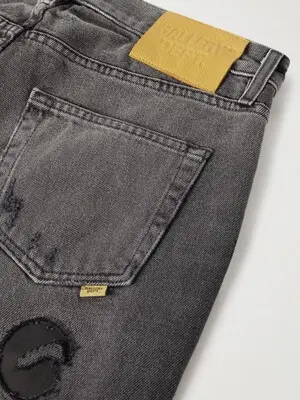 GALLERY DEPT. G-time Flared Jeans With Logo Appliqués