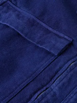 Blue Blue Japan Indigo-dyed Sashiko Cotton Jacket