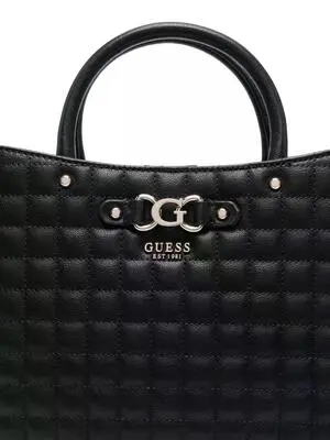 Guess Quilted-design Tote Bag