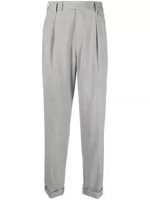 Brunello Cucinelli Cropped Tailored Trousers - Grey