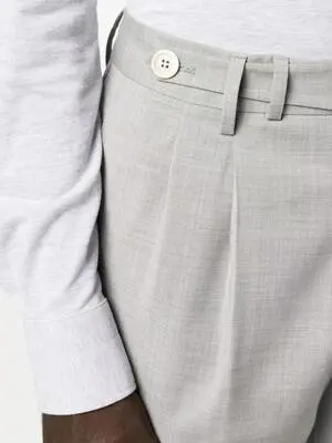 Brunello Cucinelli Cropped Tailored Trousers
