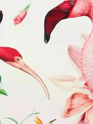 La DoubleJ Birdbloom Disk Placemat