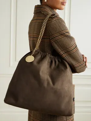 Stella McCartney The Falabella Medium Shoulder Bag - Brown