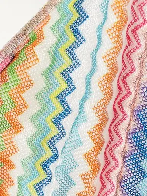 Missoni Striped Crochet-knit Bikini - Multi