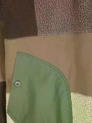 Comme Des Garçons Hooded Patchwork Jacket