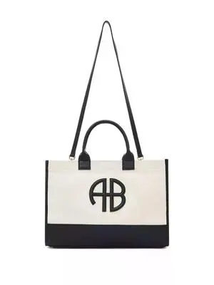 ANINE BING Lara Medium Tote Bag - Neutrals