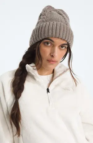 The North Face Oh Mega Beanie - Mocha Brown