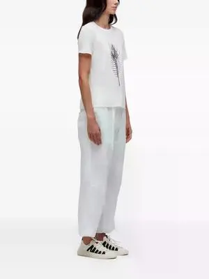 OSKLEN Eyelet-detail Drawstring Trousers