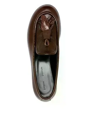 Proenza Schouler Tassel Leather Loafers - Brown