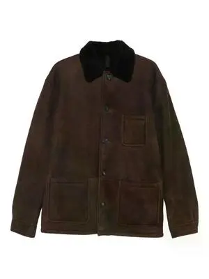 Tagliatore Fur Collar Pocket Coat