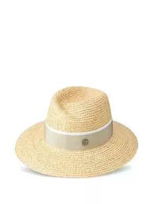 MAISON MICHEL Virginie Hat By - Neutrals