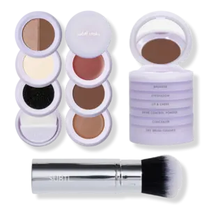 SUBTL. BEAUTY 6-in-1 Full Face Makeup Stack With Retractable Face Brush - 019n