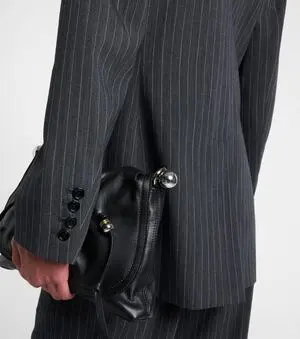Isabel Marant Étoile Jevimaga Pinstriped Wool-blend Blazer