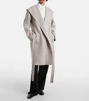 THE ROW Cicero Cashmere Wrap Coat