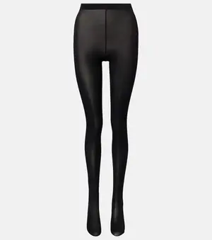 Wardrobe.NYC Sheer Tights - Black