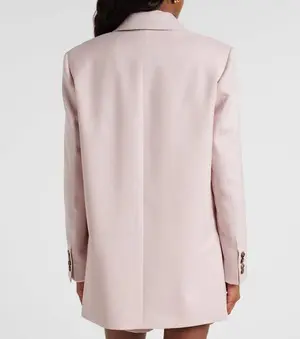 Max Mara Ombrosa Wool-blend Blazer - Pink