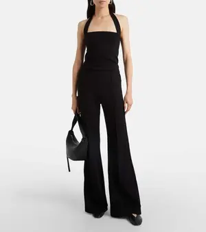 LESET Rio Halter Neck Cropped Top