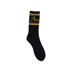 Rhude Script Logo Socks