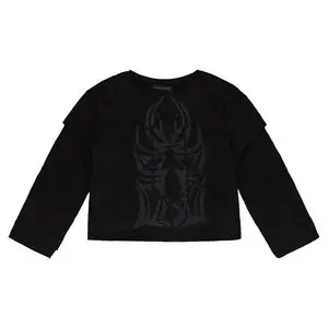WHO DECIDES WAR Winged Gradient Long-sleeve T-shirt