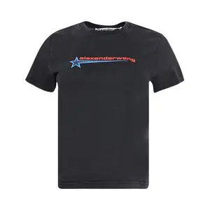 Alexander Wang Graphic Shrunken T-shirt