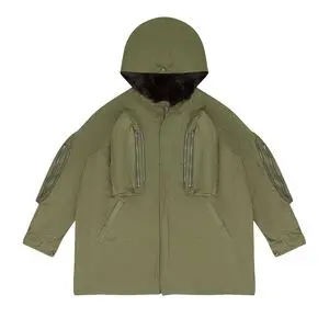 WHO DECIDES WAR BY EV BRAVADO Window Pocket Parka
