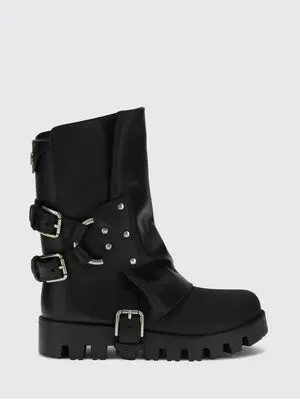 Dolce & Gabbana Flat Ankle Boot - Black