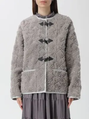 FORTE_FORTE Fur Coat - Pearl