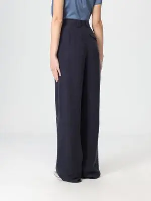 Emporio Armani Textured Wide Leg Trousers