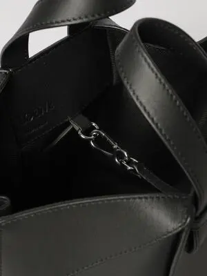 Loewe Hammock Mini Bag In Smooth Calfskin And Linen