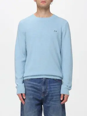 SUN 68 Pullover Sweater - Gnawed Blue