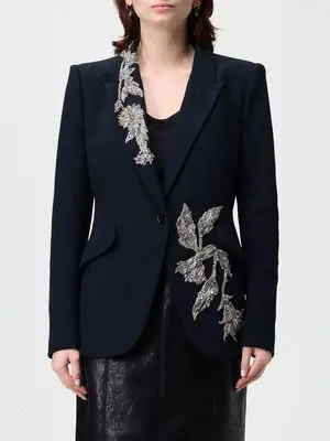 Alexander McQueen Embellished Jacket - Black