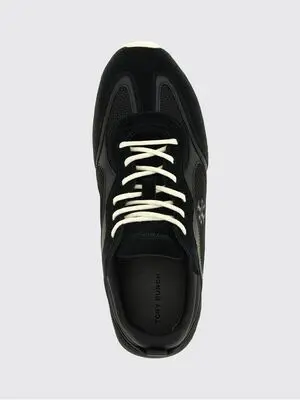 Tory Burch Lace Up Sneakers - Black
