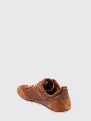 Tory Burch Lace Up Sneakers - Brown