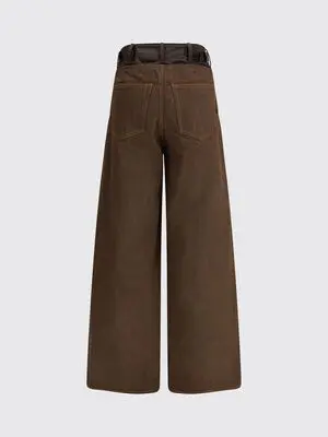 Sacai Straight Leg Jeans - Brown