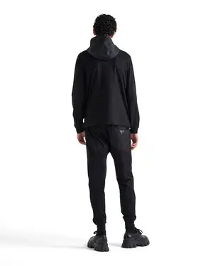 Prada Technical Cotton And Re-nylon Pant