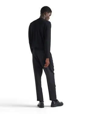 Prada Superfine Wool Crew-neck Sweater