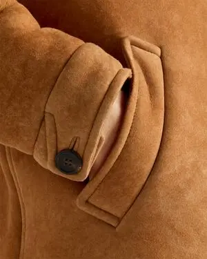 Prada Shearling Caban Jacket