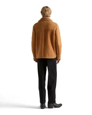 Prada Shearling Caban Jacket
