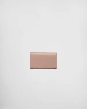 Prada Saffiano Leather Keychain - Powder Pink