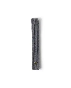 Prada Wool Scarf Grey
