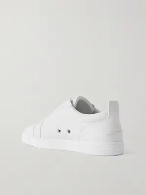 CHRISTIAN LOUBOUTIN St Louis Leather Sneakers - White