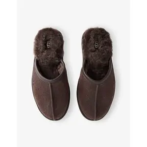 UGG Scuff Distressed Suede Slippers