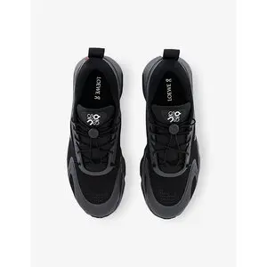 Loewe X On Cloudsolo Woven Trainers - Black