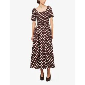 AMY LYNN Cotton-poplin Maxi Dress
