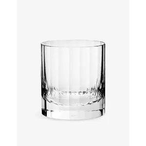 RICHARD BRENDON Fluted Single Old Fashioned Glass Tumbler - Clear